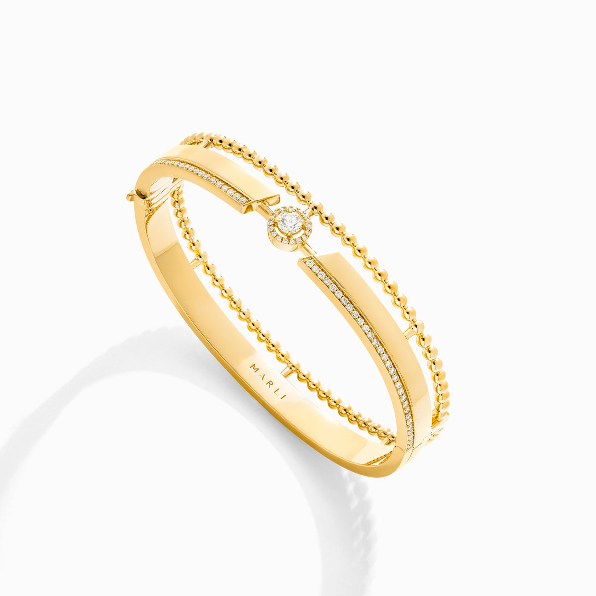 Rock Multi-Strand Hinged Bracelet – MARLI New York